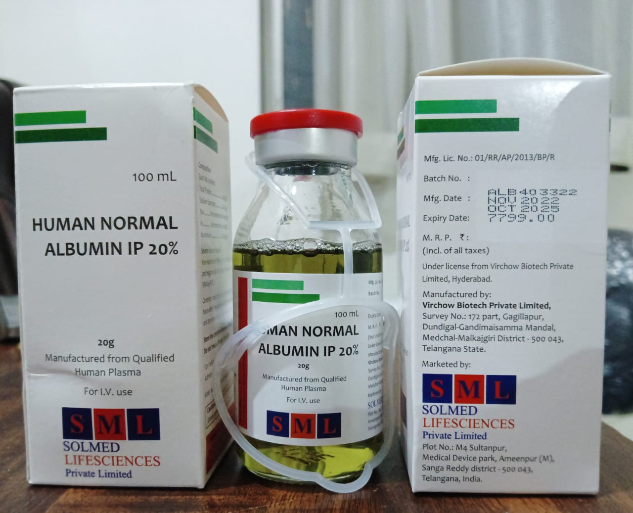 Human Albumin Injection – Marvel Pharma